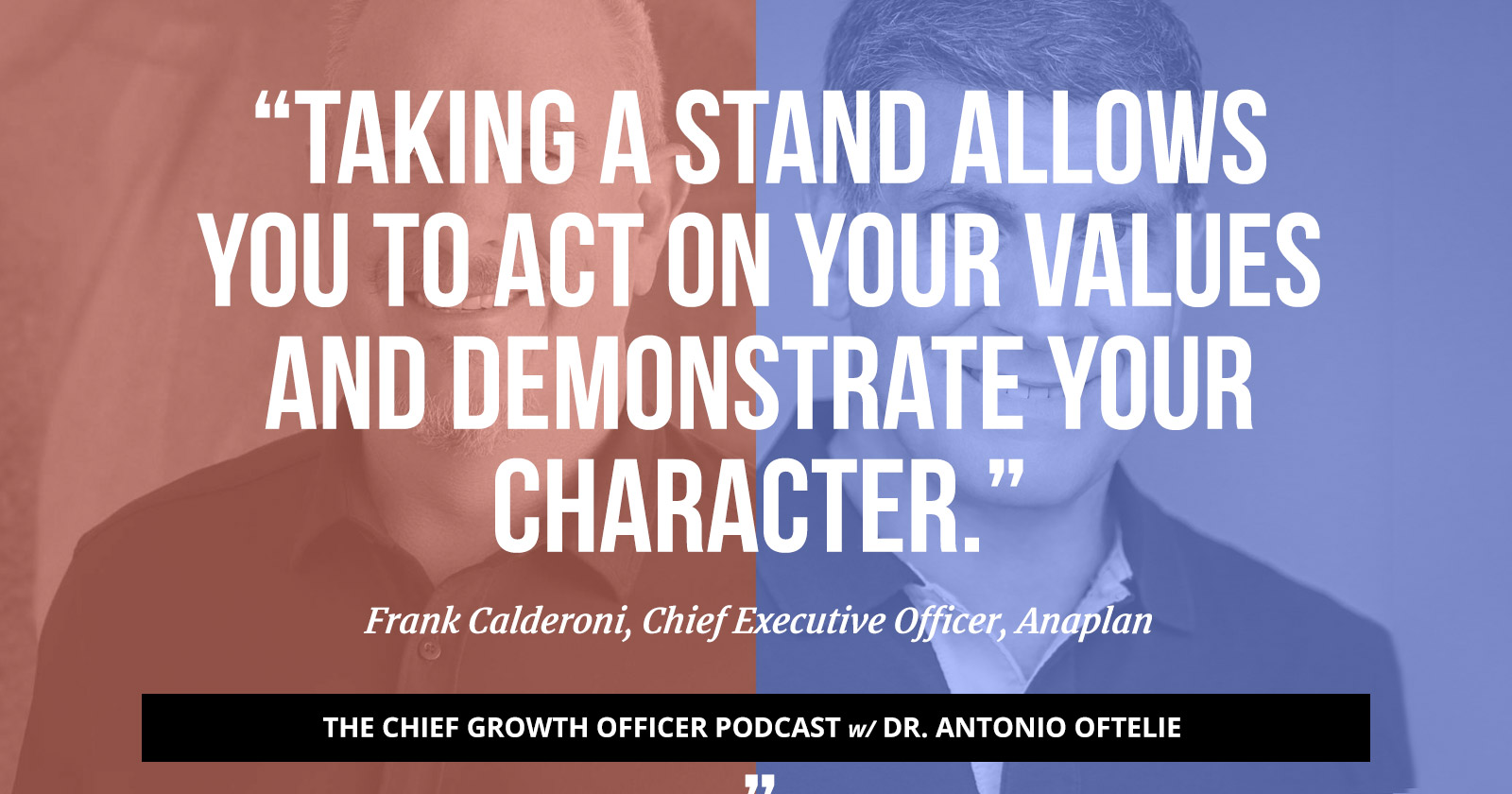 The Future-Ready Organization: A Discussion with Anaplan CEO Frank ...